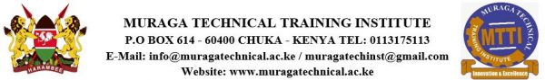 Muraga Technical Training Institute – Innovation and Excellence